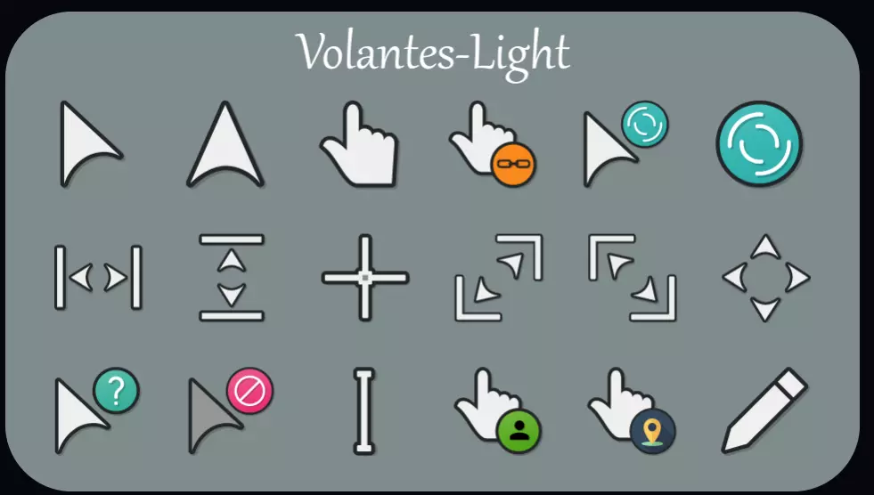 Volantes, Light Cursor for Windows (.cur/.ani) Download | Cursor-Lib